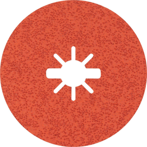 Bosch EXPERT Prisma Ceramic X-Lock fiber disk R782, za nerđajući čelik, 125mm, granulacija 36, pakovanje 5 komada, 2608621808