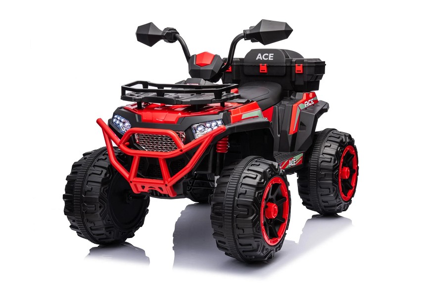 Veliki dečiji ATV na akumulator 12V crveni do 30kg