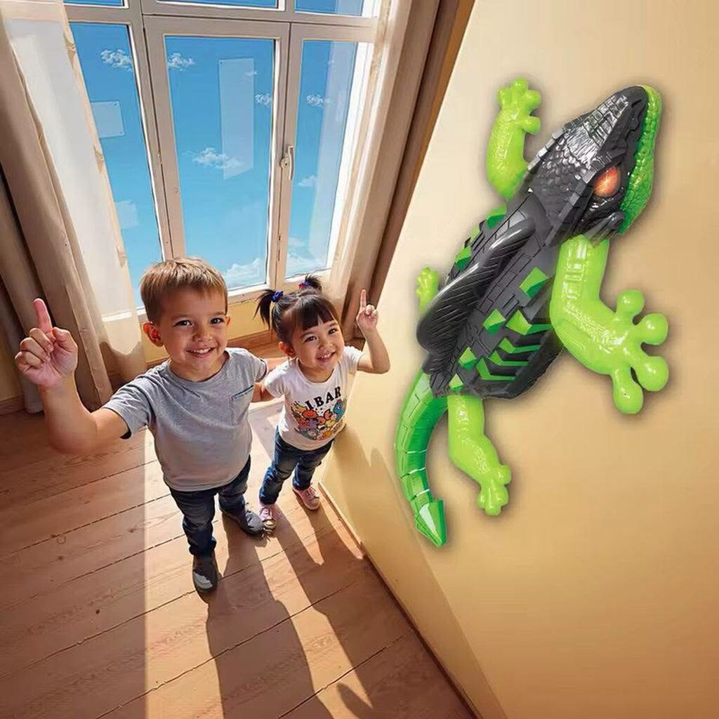 Hex Bots Wall Crawler Gecko, daljinski upravljani robot gušter Penje