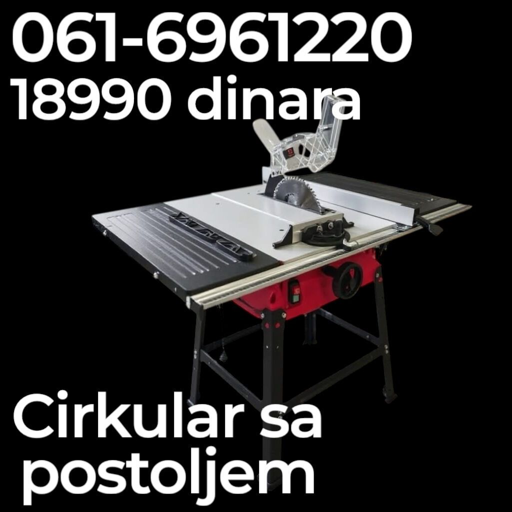Cirkular sa postoljem – stočna cirkularna testera za precizno uzdužno