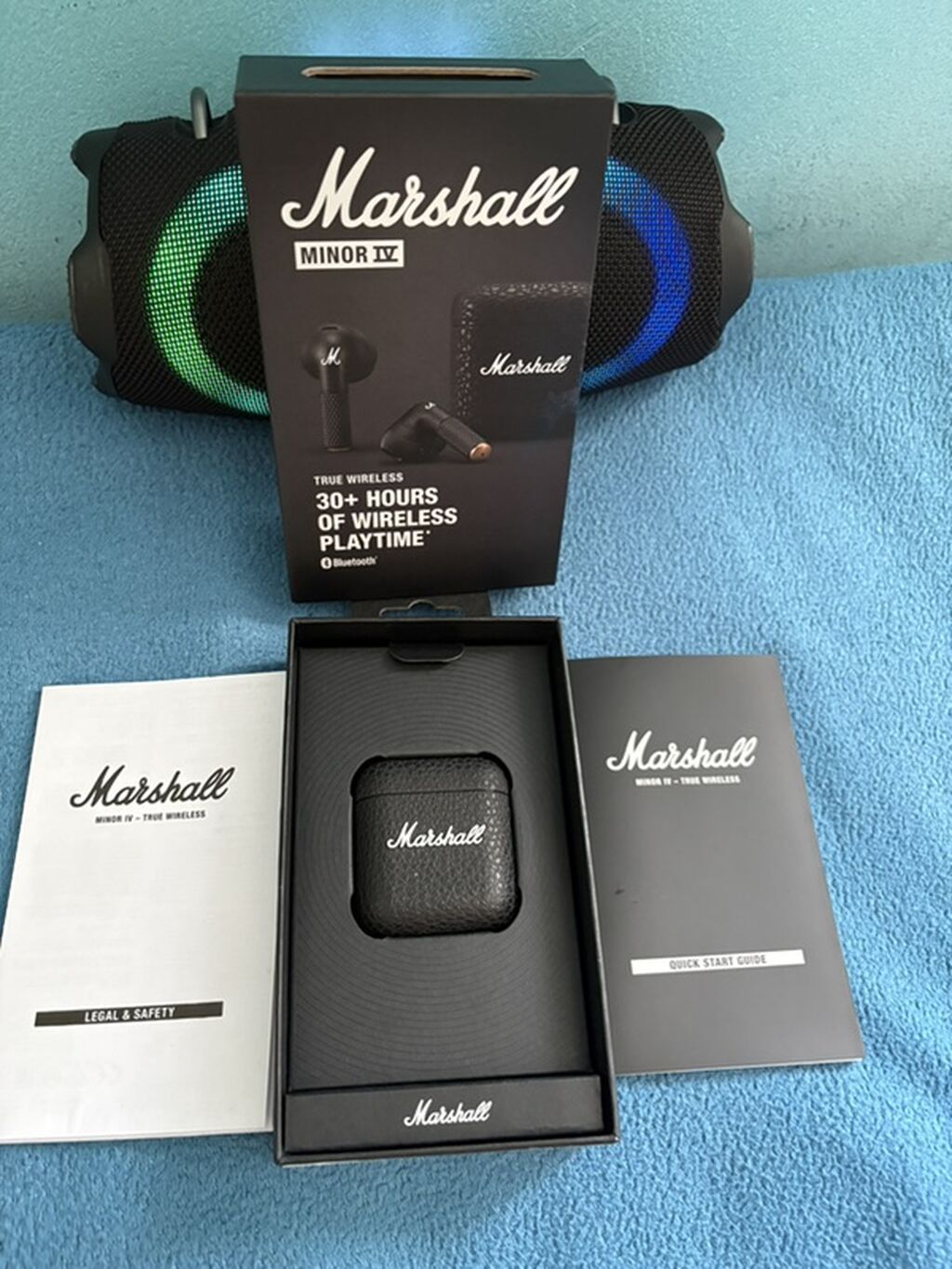 Marshall Minor IV Black – kao nove, kupljene 17.06.2026. NISU