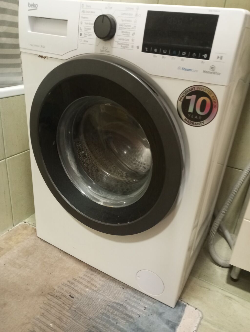 Beko veš mašina WUE 7536 XA - neispravna, potrebna zamena ležajeva