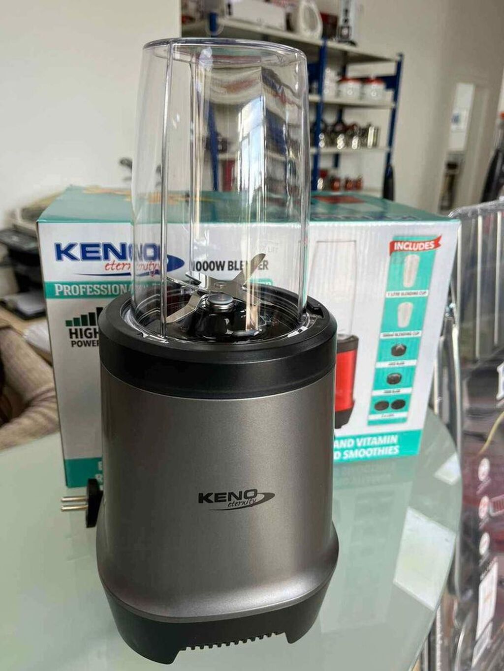 KENO Eternity profesionalni blender – 1000 W - Snažan motor od 1000 W