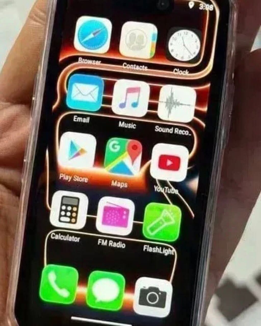 Mini pametni telefon – kompaktan model sa ekranom na dodir i