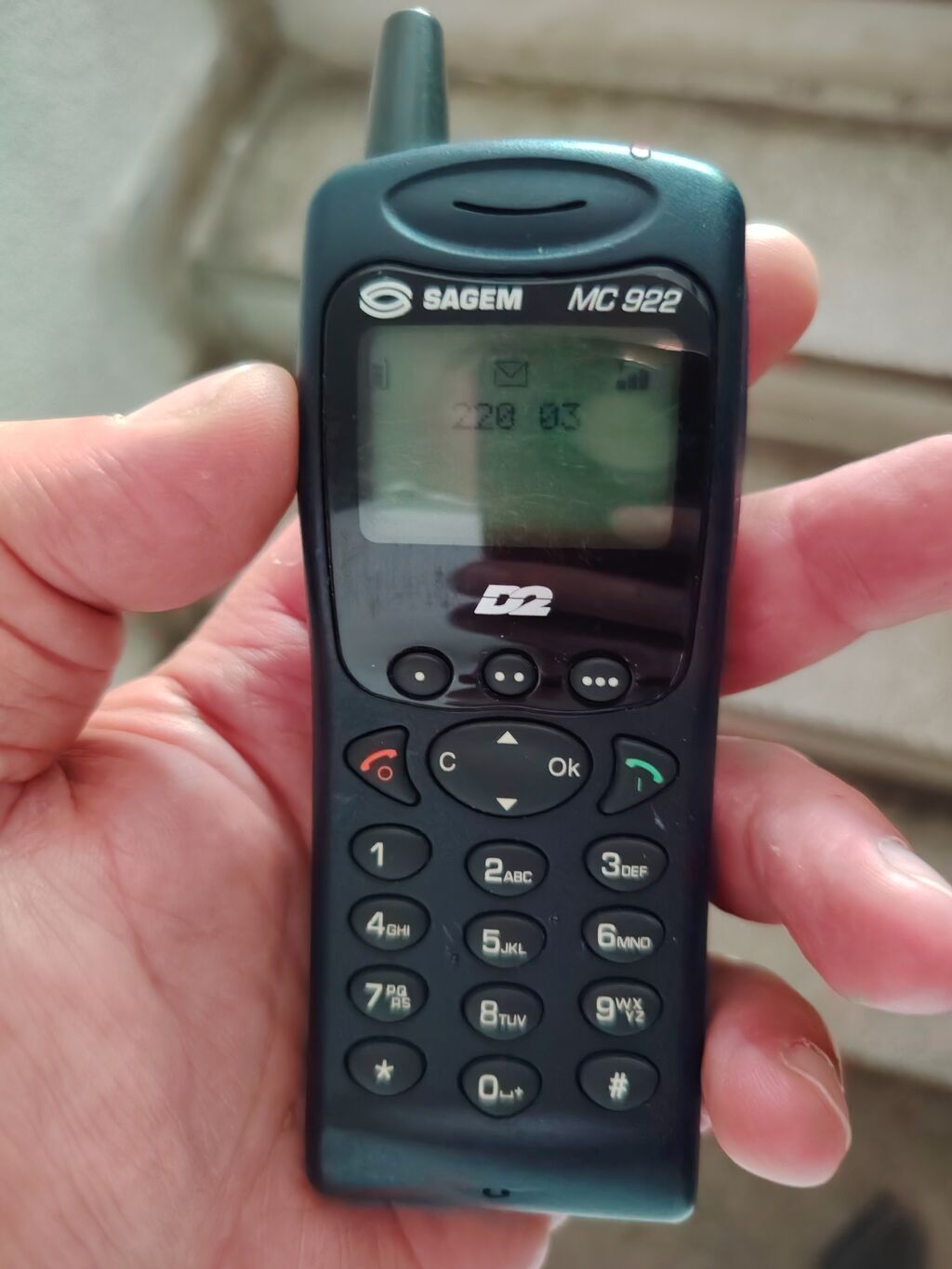 Sagem MC 922 dva komada, oba rade na svim mrežama, baterija dobra