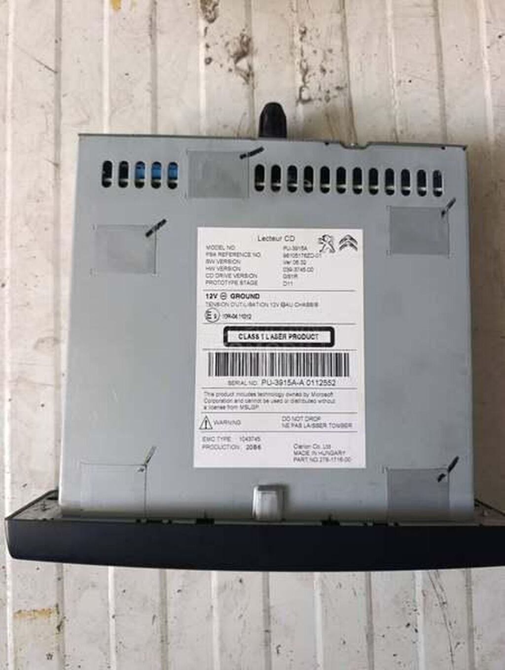 CD ZA PEUGEOT 208, 308, 508