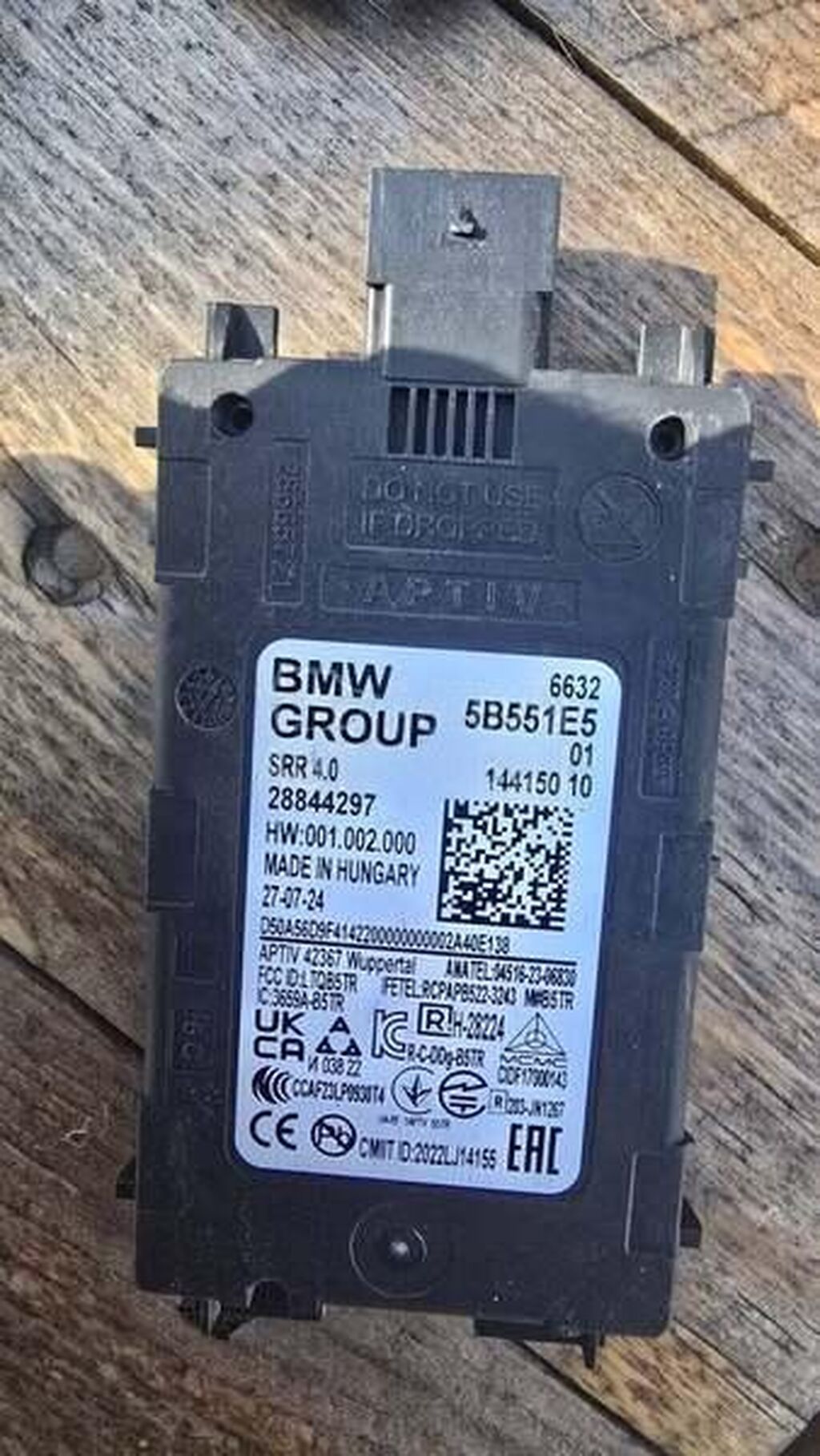 RADAR SENZOR ASISTENCIJA ZA BMW SERIJA 5, SERIJA 7, X5 . | BMW