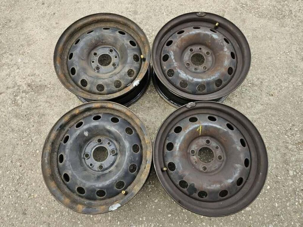 ČELIČNE FELNE 14 4 X 98 | R14 4x98 5,5j et32 Set - 40e fix