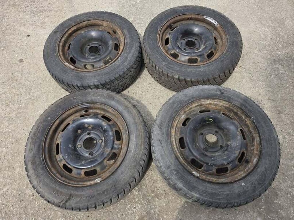 ČELIČNE FELNE 15 4 X 108 | R15 4x108 6j et23 Set - 60e fix