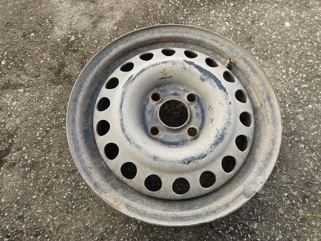 ČELIČNE FELNE 14 4 X 100 | R14 4x100 5,5j et49 1 komad Opel 15e fix