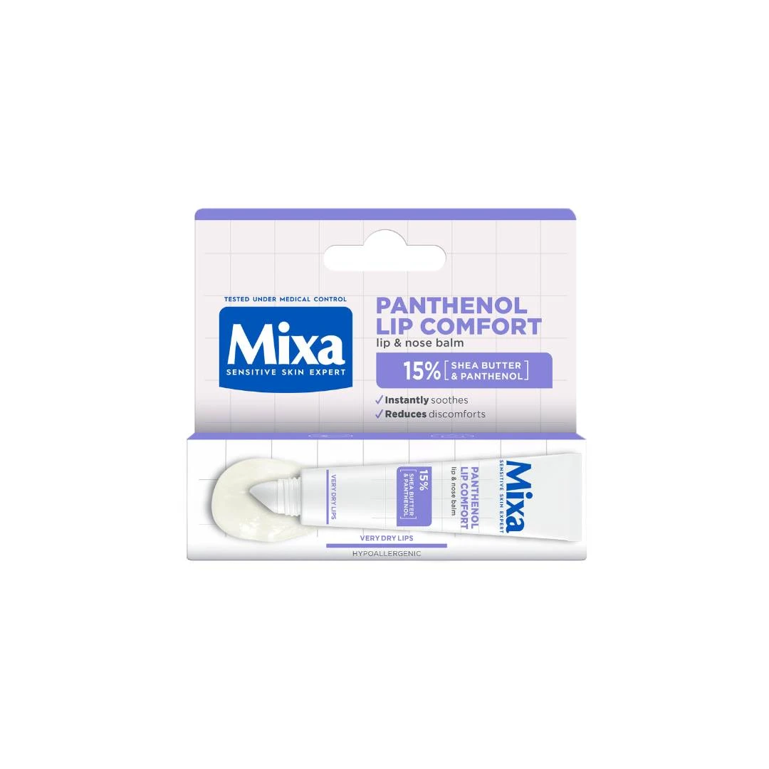 MIXA Panthenol Lip Comfort Balzam za Usne i Područje Oko Nosa 10 mL