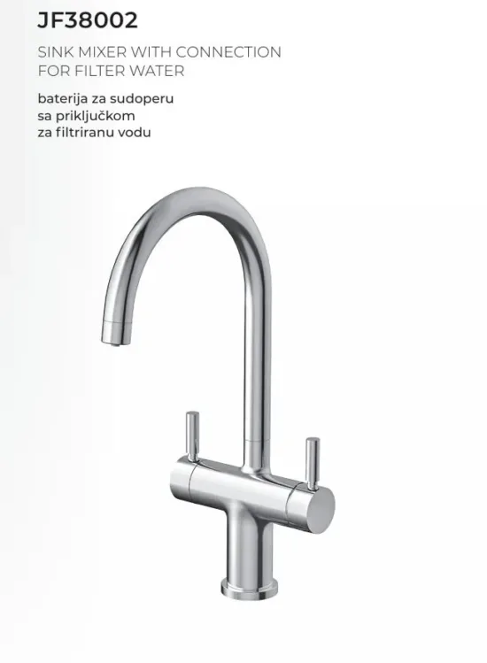 ROSAN F-WATER BATERIJA ZA SUDOPERU + PRIKLJUČAK ZA FILTER