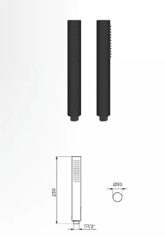 TUŠ RUČICA – S.3 – BLACK