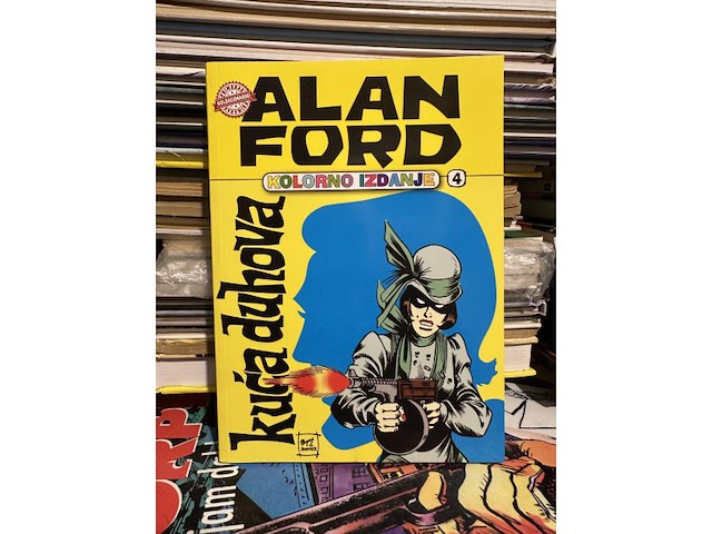 ALAN FORD KOLORNO IZDANJE 4 - Kuća duhova