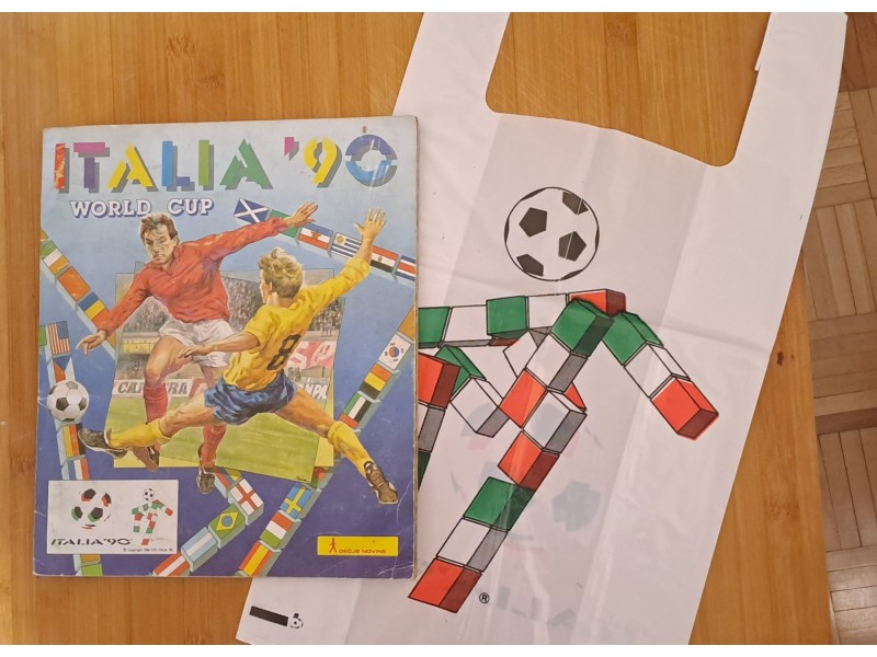 PANINI ITALIA 1990 PUN + POKLON