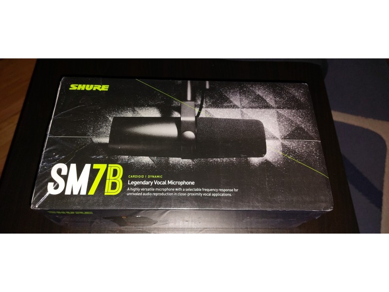 SM7B Shure mikrofon vocal podcast