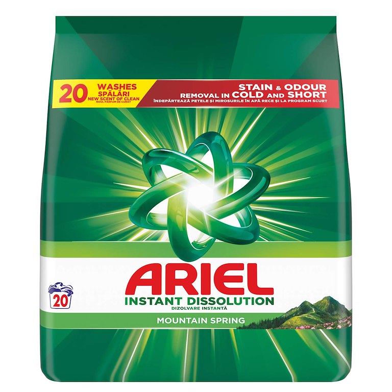 Ariel det powder ms 20w 1.3kg ariel