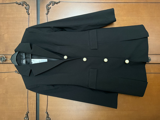Novo Zara - Crna mini sako haljina