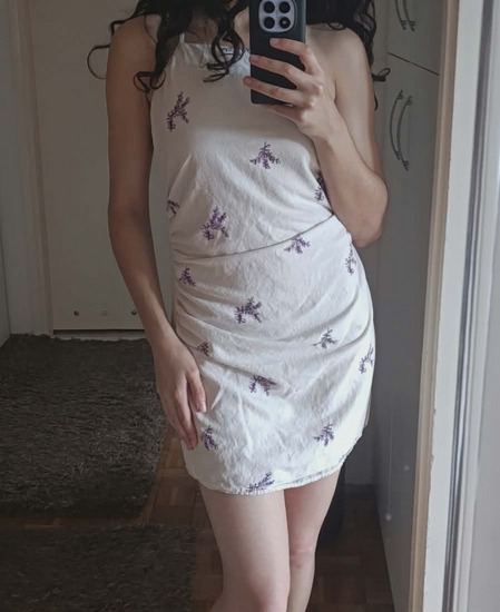 Lanena haljina H&M