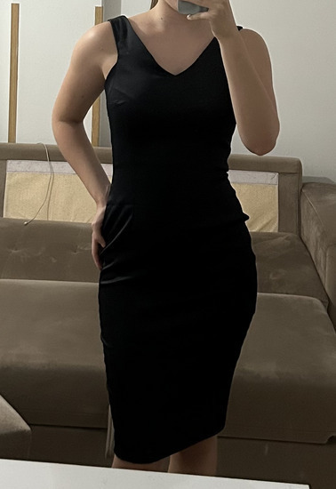 Crna elegantna haljina