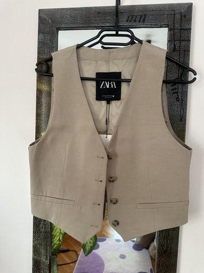 Zara prsluk, nov sa etiketom, xs velicina