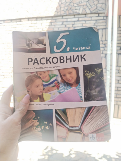 Srpski 5. razred Čitanka Raskovnik Klett