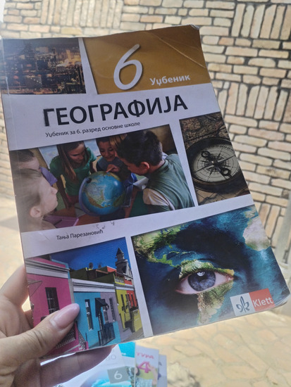 GEOGRAFIJA 6, KLETT. UDŽBENIK