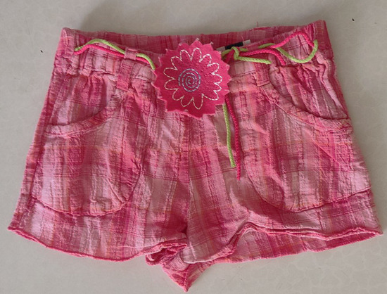 OVIESSE karirani roze šortsić (74/86)