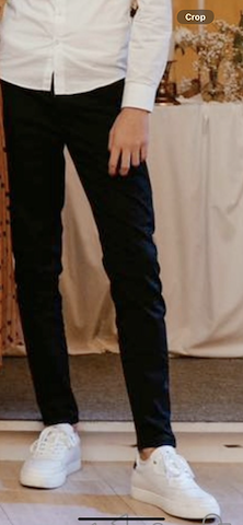 scotch and soda muske pantalone crne 30/32