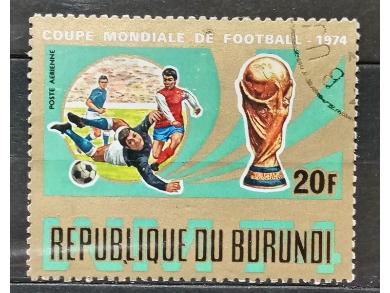 BURUNDI 1974 - SP U FUDBALU NEMAČKA