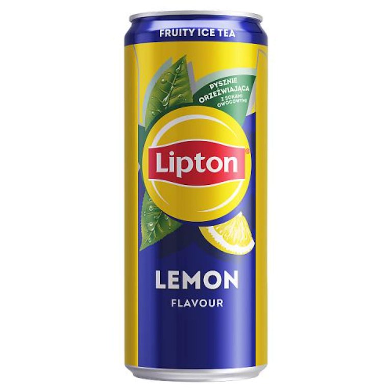 Ledeni čaj lipton limun 0.33l can