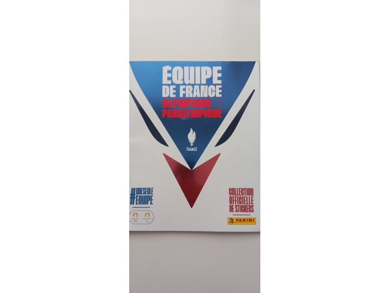 PANINI PARIS 2024 OLIMPIJADA ALBUM I 1 KESICA
