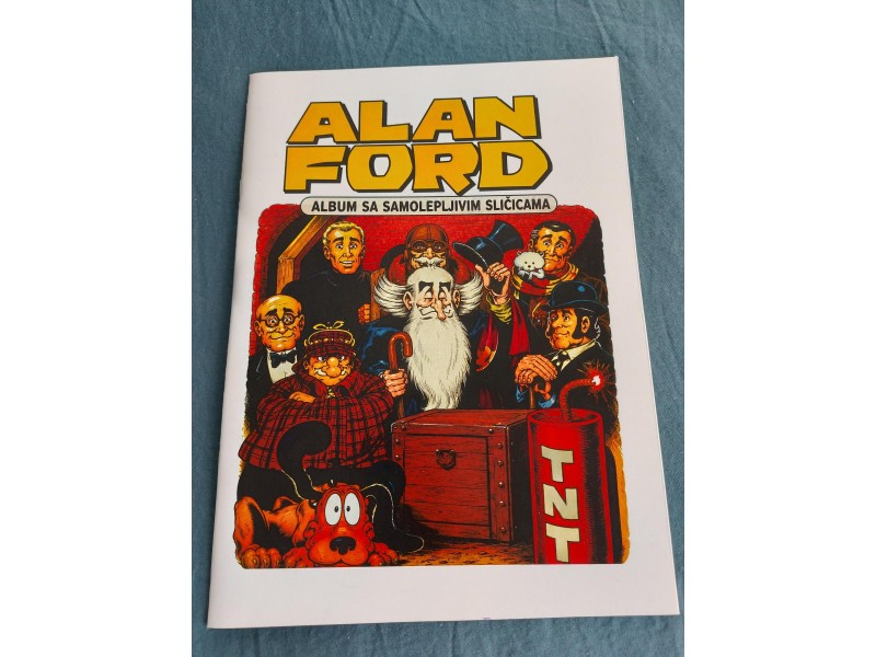 Alan Ford Album sa samolepljivim sličicama PUN