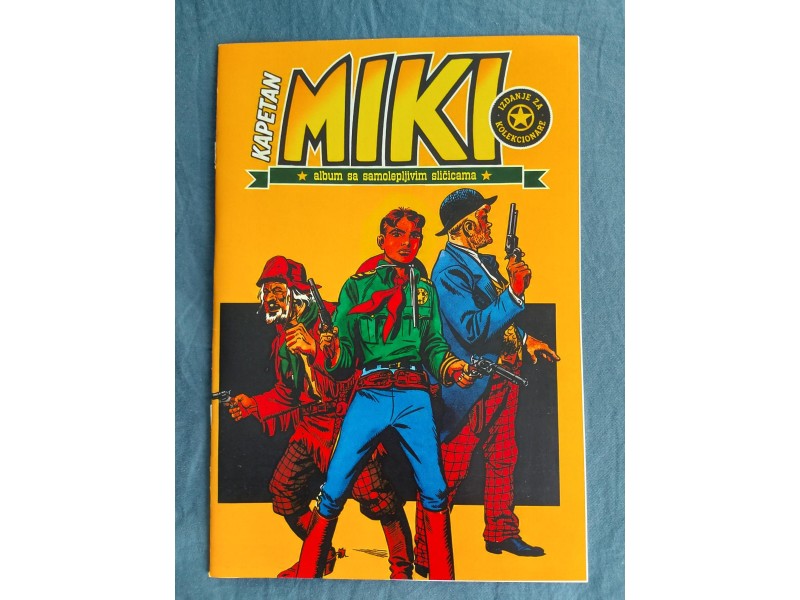 Kapetan Miki Album sa samolepljivim sličicama PUN