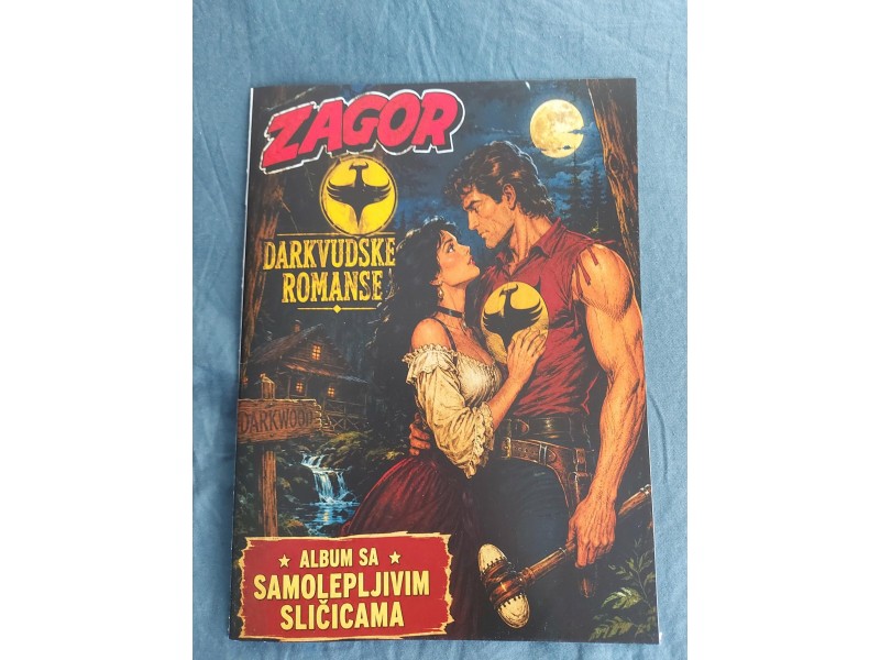 Zagor Album sa samolepljivim sličicama PUN