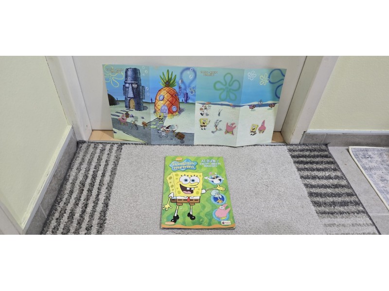 Sponge Bob album Merlin ( ned.3 sličice )