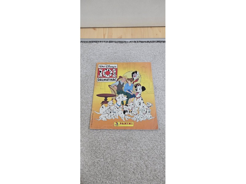 101 dalmatinac stari album Panini