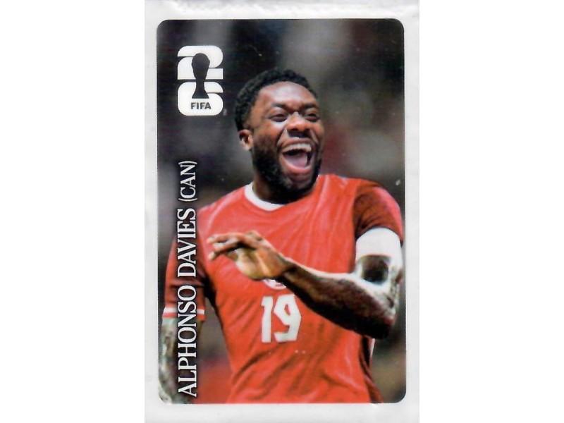 FIFA WORLD CUP 2026 COCA COLA APHONSO DAVIES