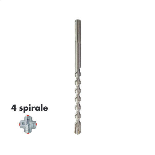 Zidarska burgija 4 spirale Red Line SDS-Max 12x340/200