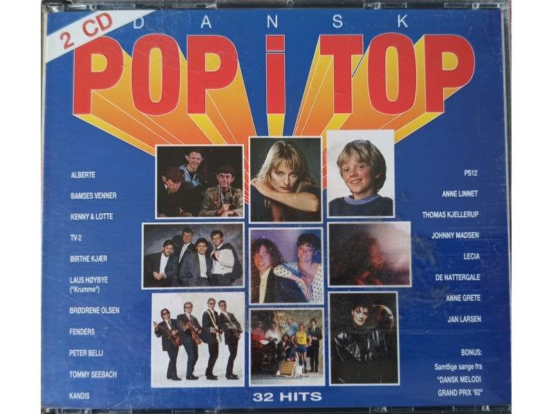 2cd Dansk Pop I Top