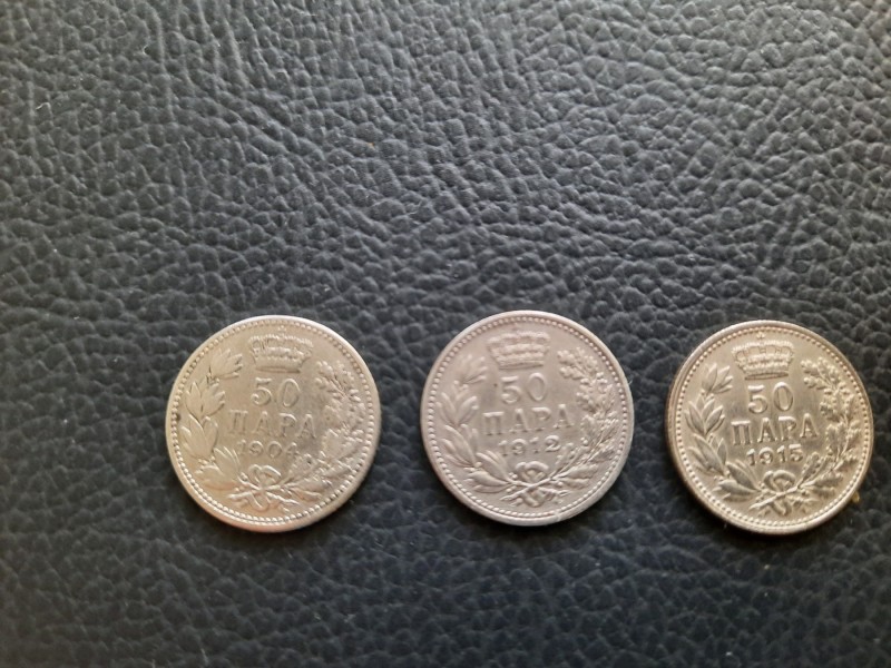 50 Para 1904, 1912,1915