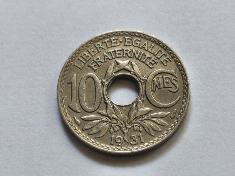 Francuska 10c 1931