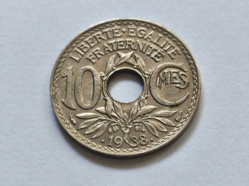 Francuska 10c 1938