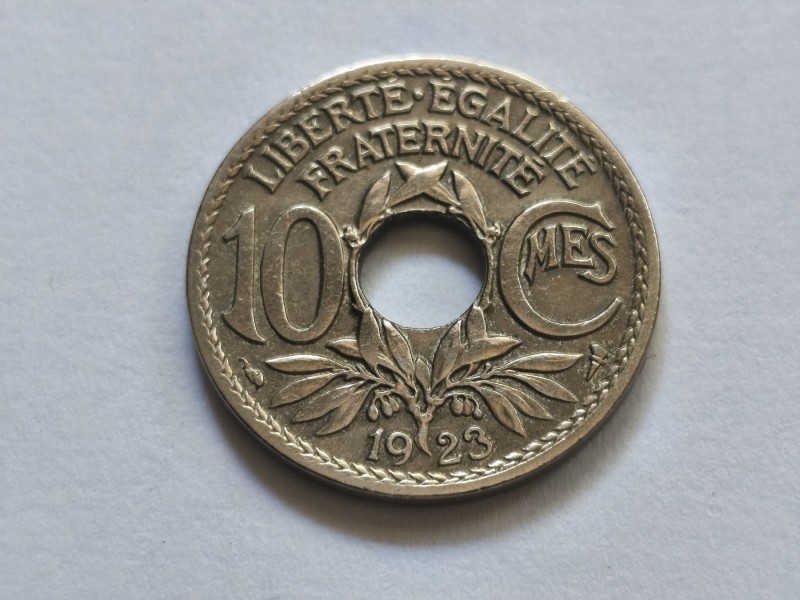 Francuska 10c 1923