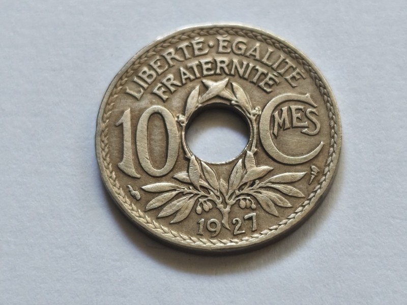 Francuska 10c 1927