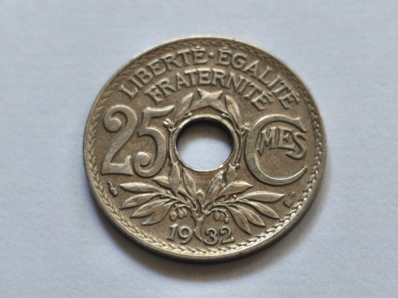 Francuska 25c 1932