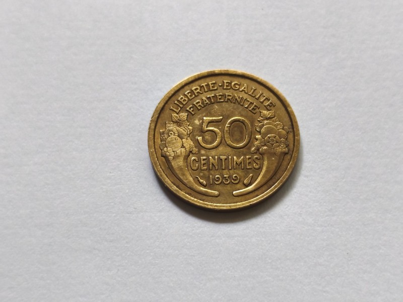 Francuska 50c 1939