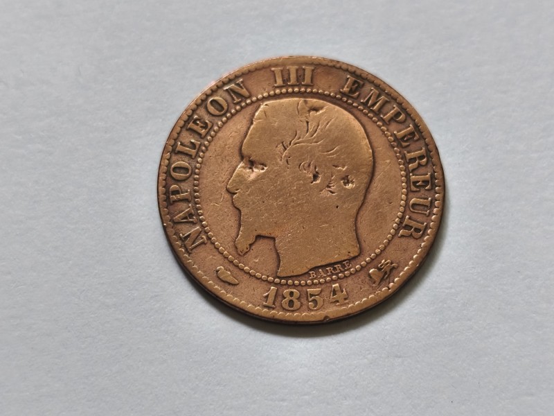 Francuska 5c 1854