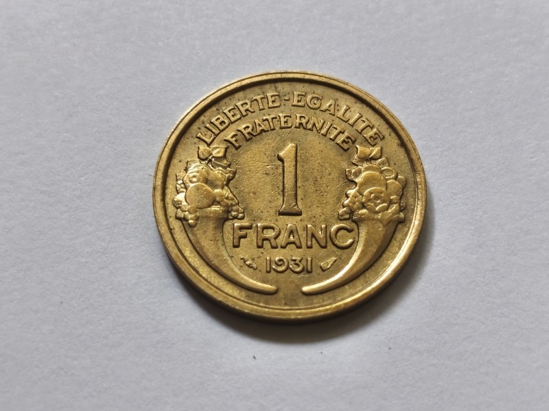 Francuska 1 franc 1931