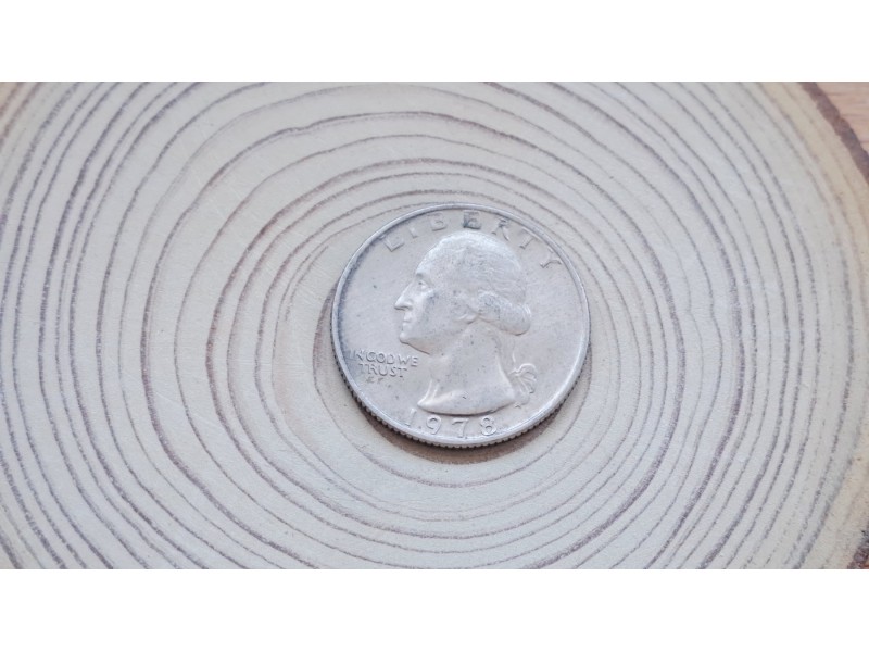 USA QUARTER DOLLAR 1978 GODINA